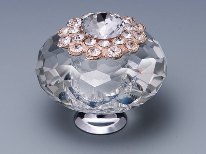 Shining Crystal Drawer Handles And Knobs Door Knob Closet Door Pulls ...