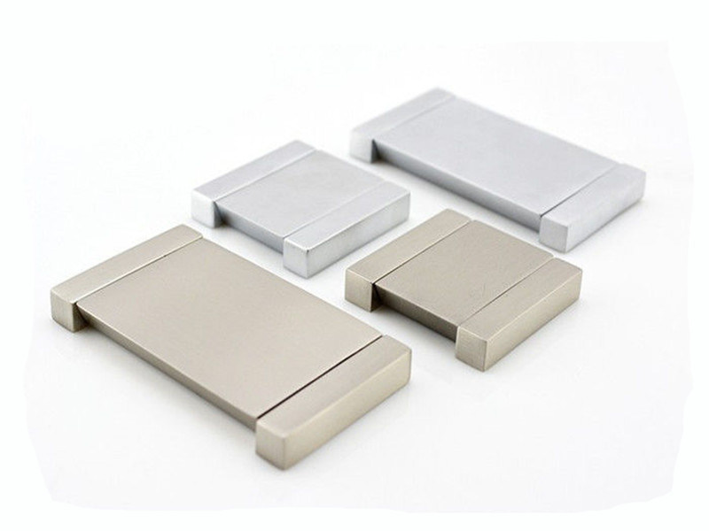 Brushed Nickle Hidden Furniture Pulls Silver Concealed Drawer Pulls ...
