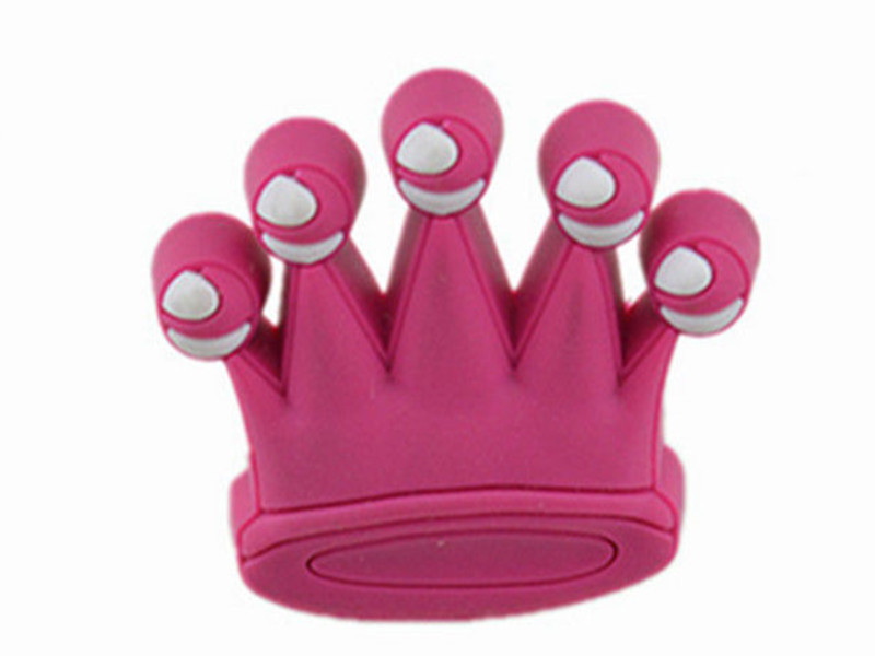 Pink Crown Kids Bedroom Dresser Knobs Decoration For Girls Wardrobe ...